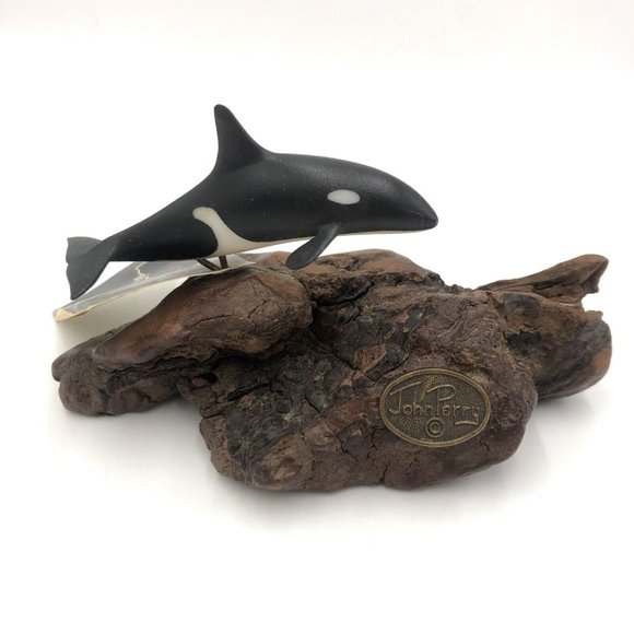 John Perry | Accents | John Perry Orca Killer Whale Sculpture Figurine ...